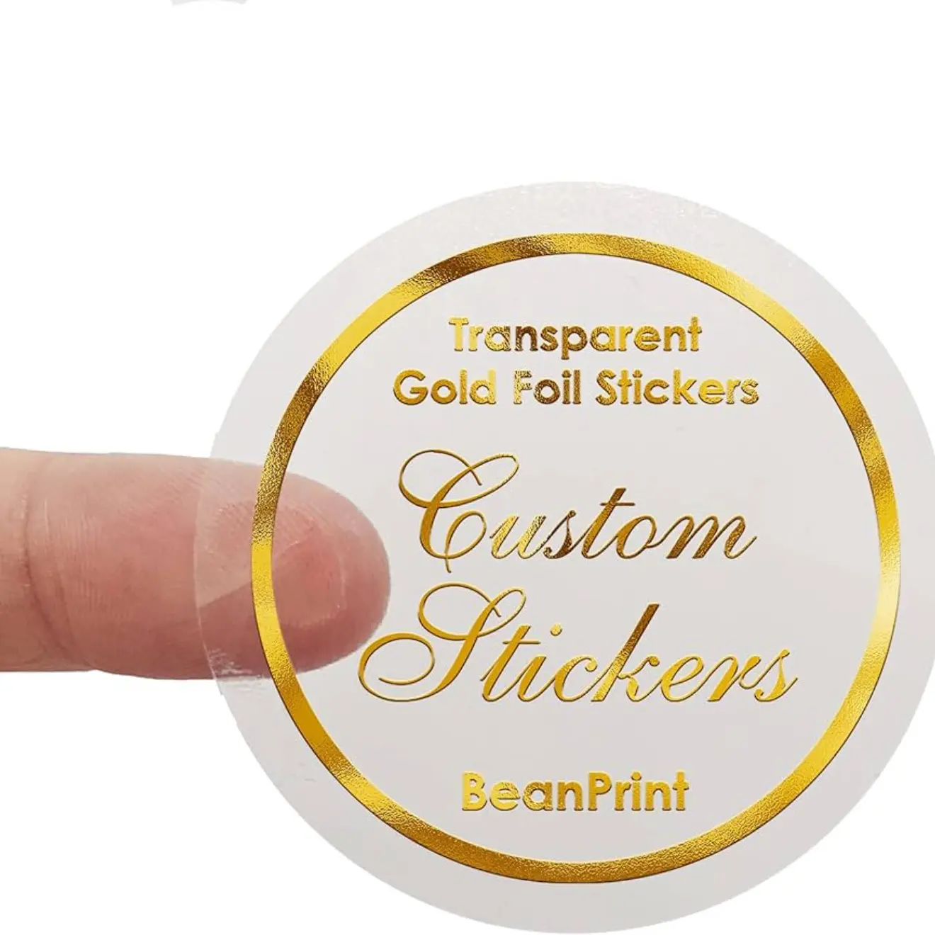 Foil Stickers Printing - Custom Paper Stickers & Labels