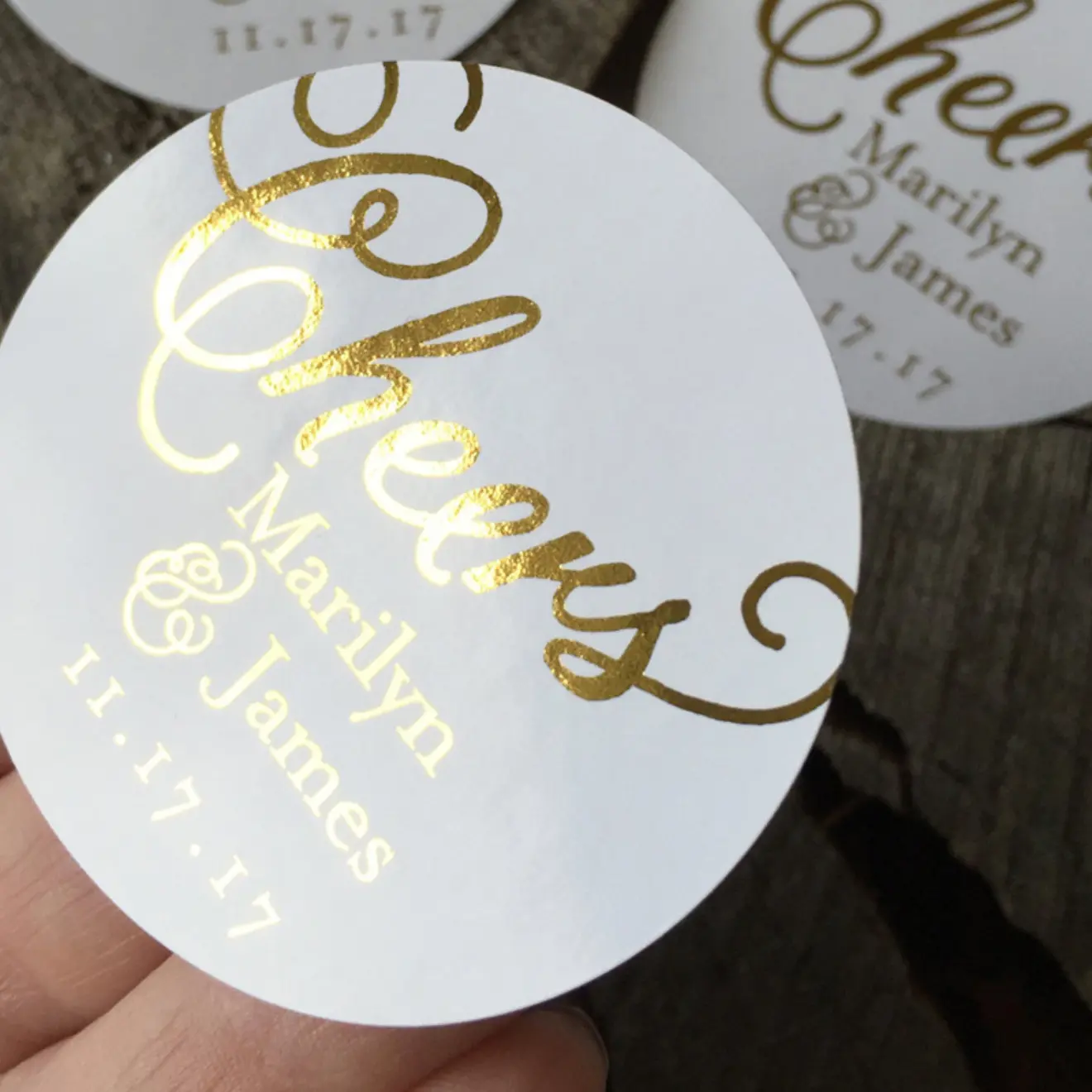 Foil Stickers Printing - Custom Paper Stickers & Labels