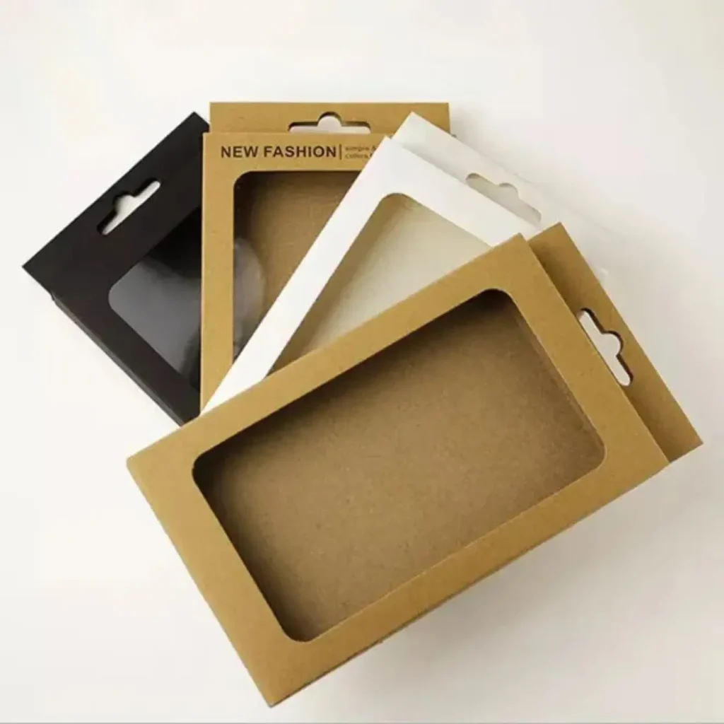 Kraft Window Boxes Printing - Custom Packaging Solutions