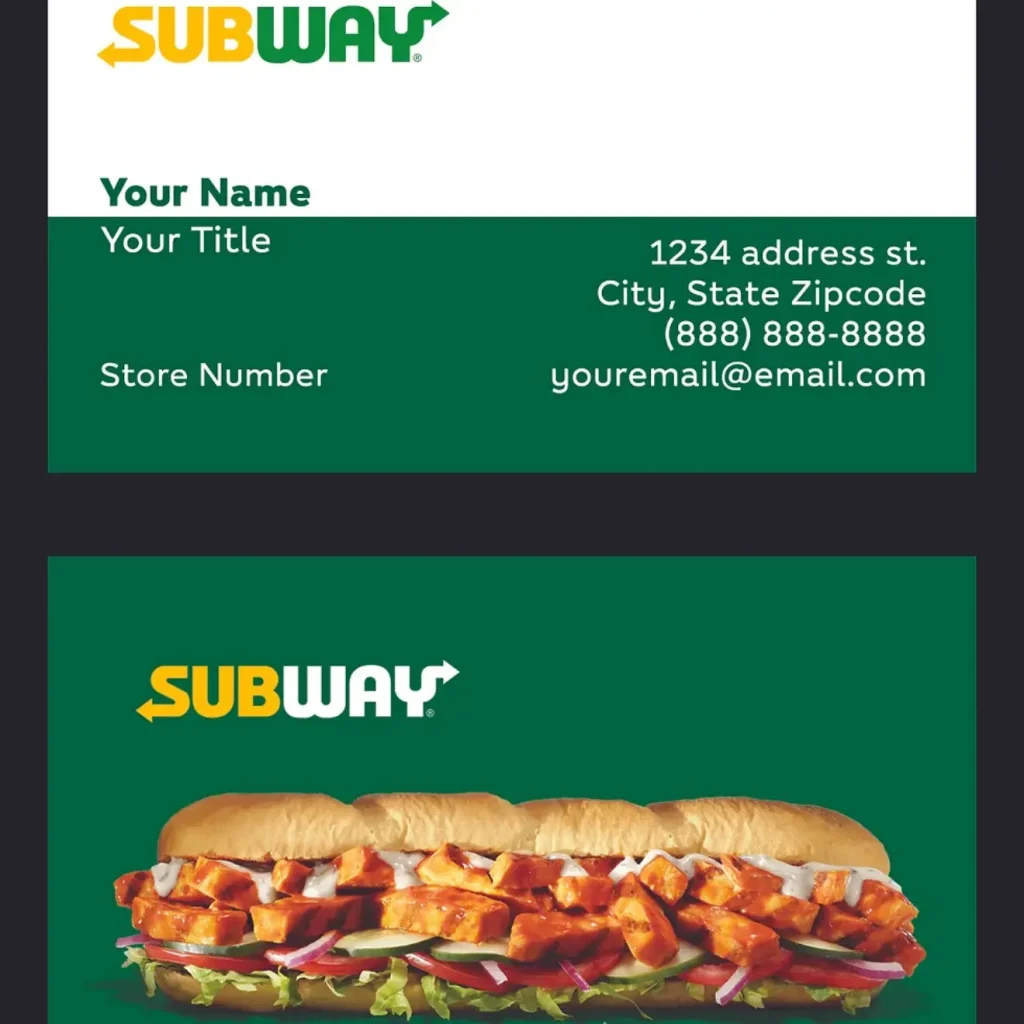 Sandwich Business Cards: Unique for a Bold First Impression