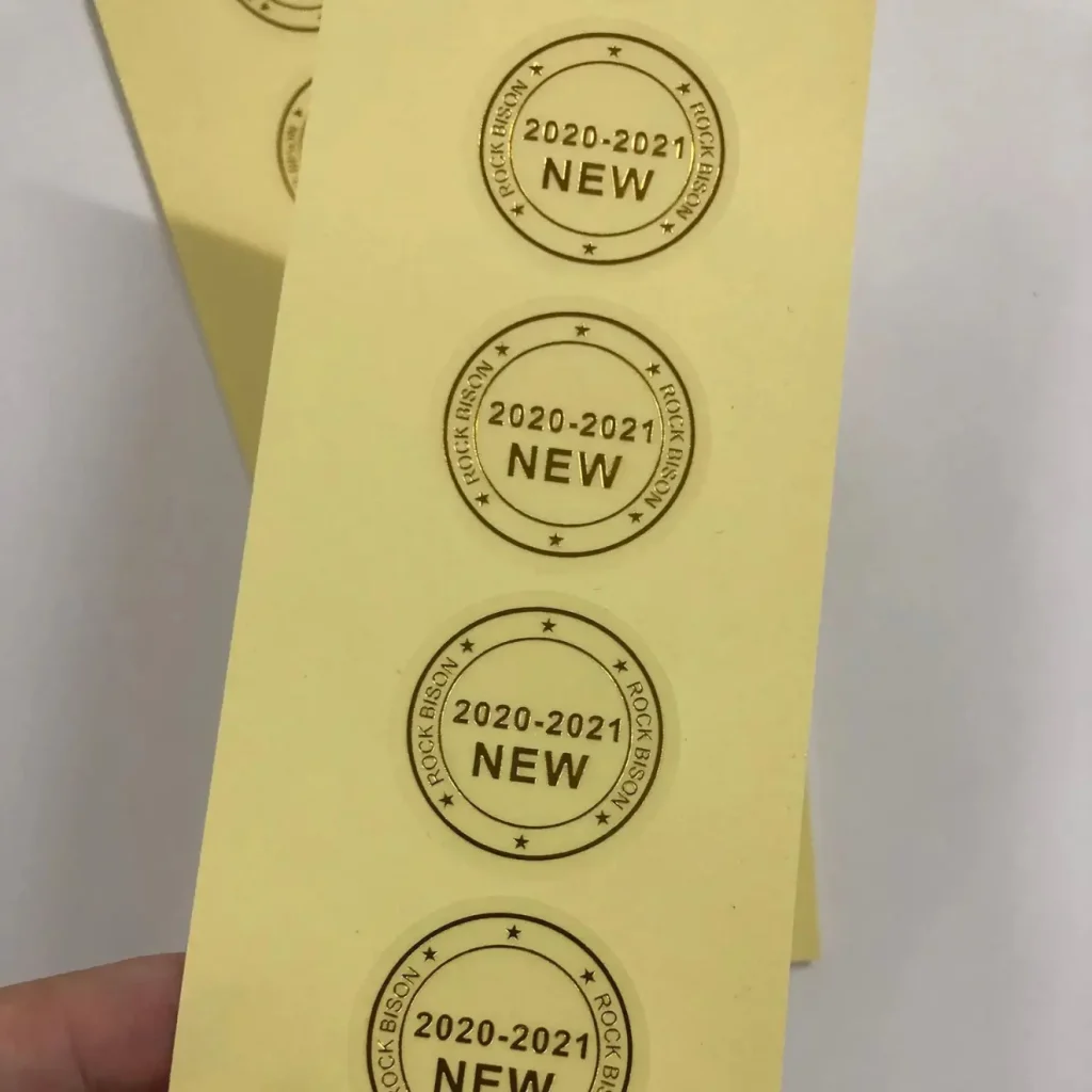 Spot UV Stickers Printing - Elevate Your Brand now