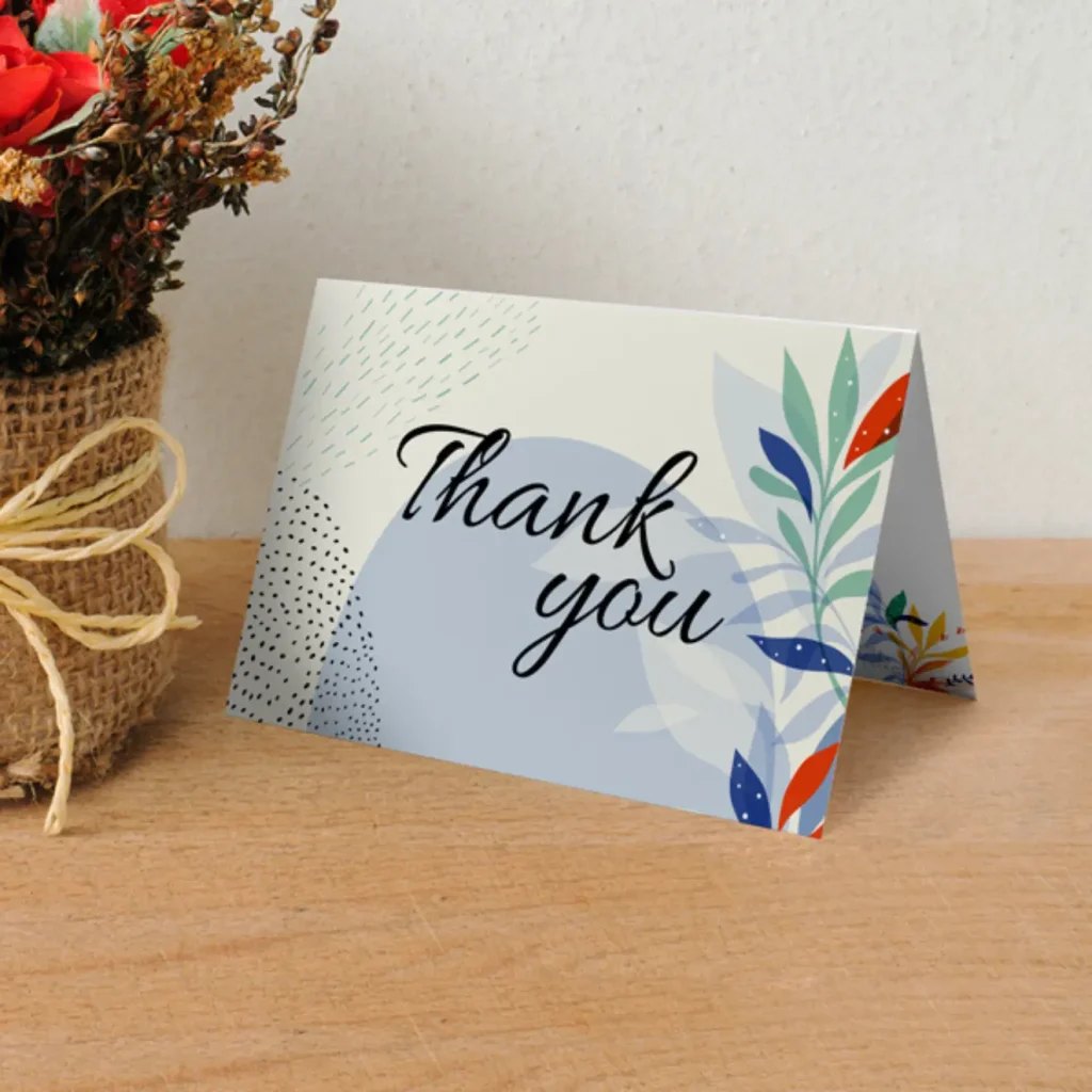 Standard Thank You Cards Printing | Custom Designs